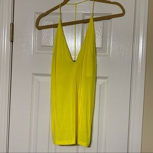 bebe | Tops | Bebe Sexy Vneck Tstring Back Top Nwot | Poshmark